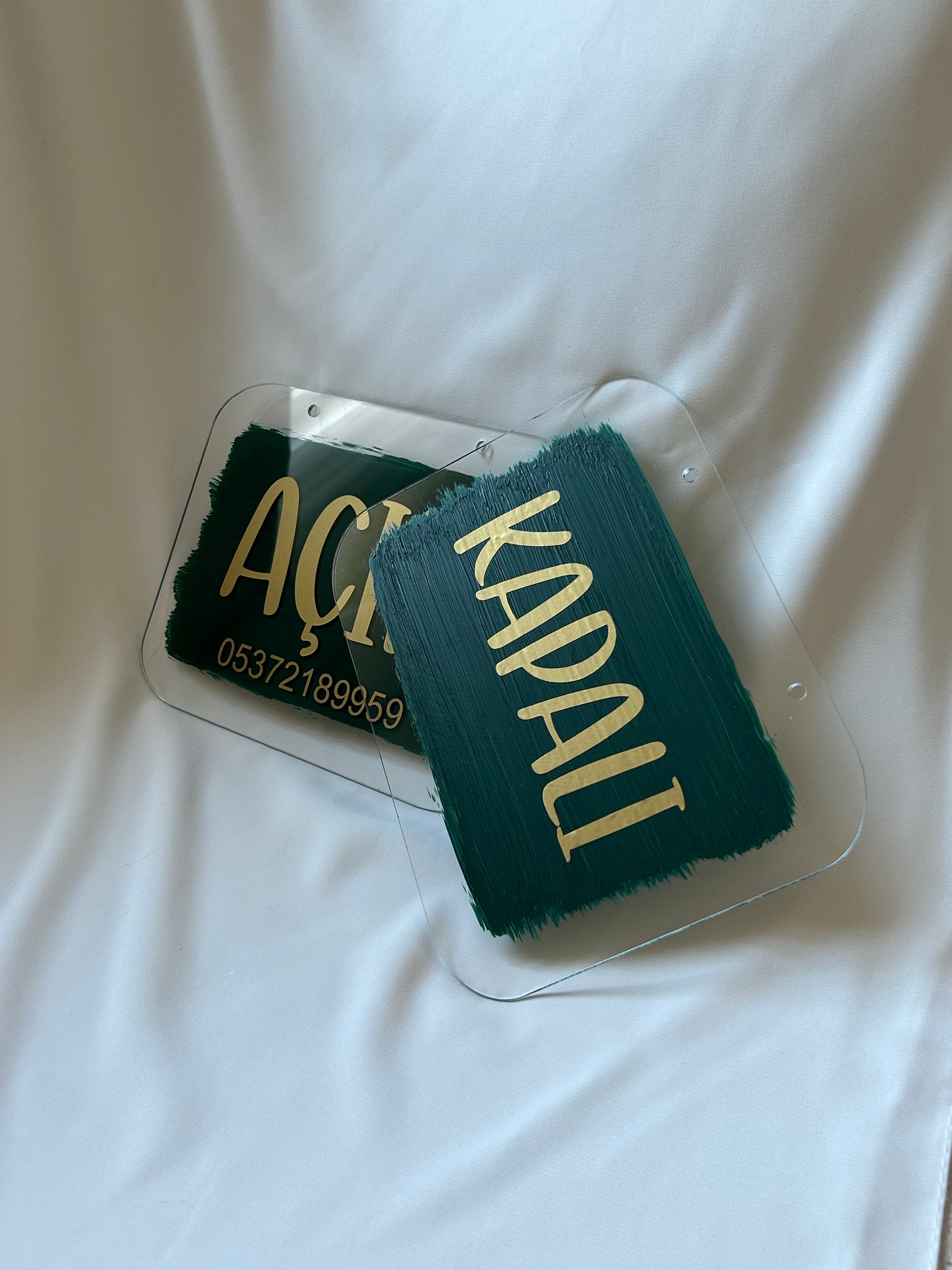 Personalized Open-closed Sign for Your Storefront - Customizable Hand ...