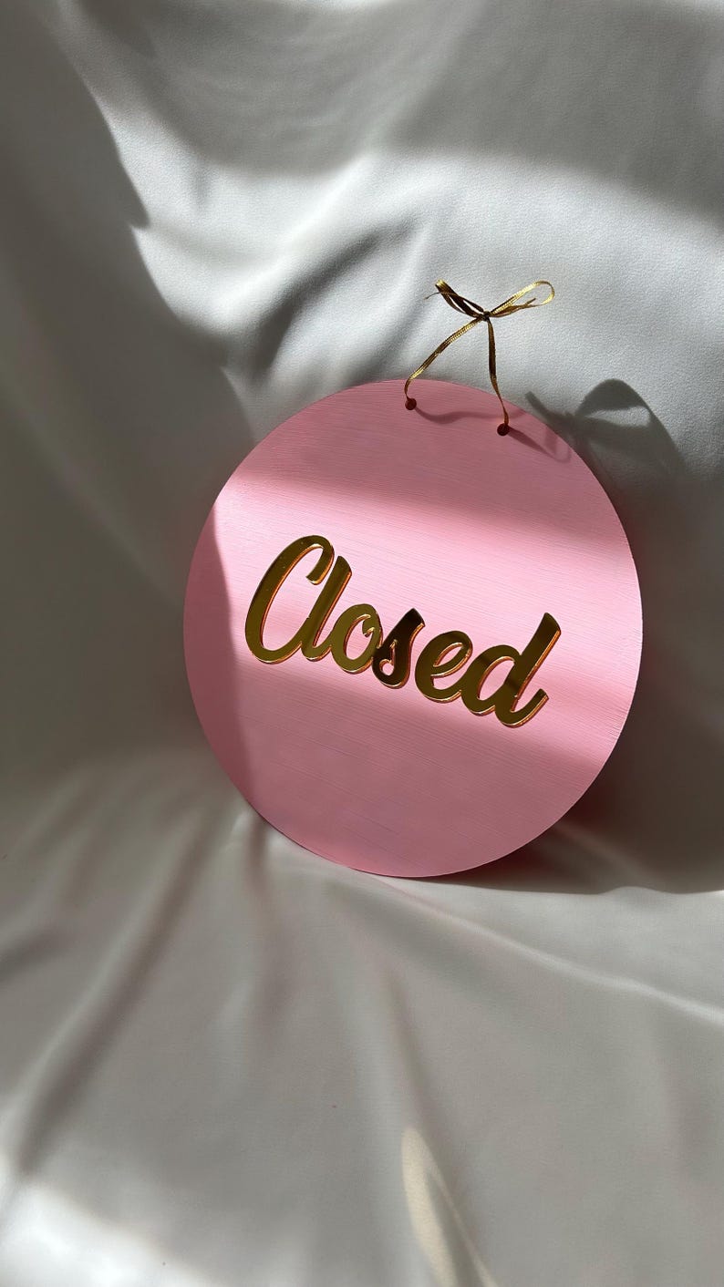 Open-closed Sign for Your Storefront- Customizable Hand-painted ...