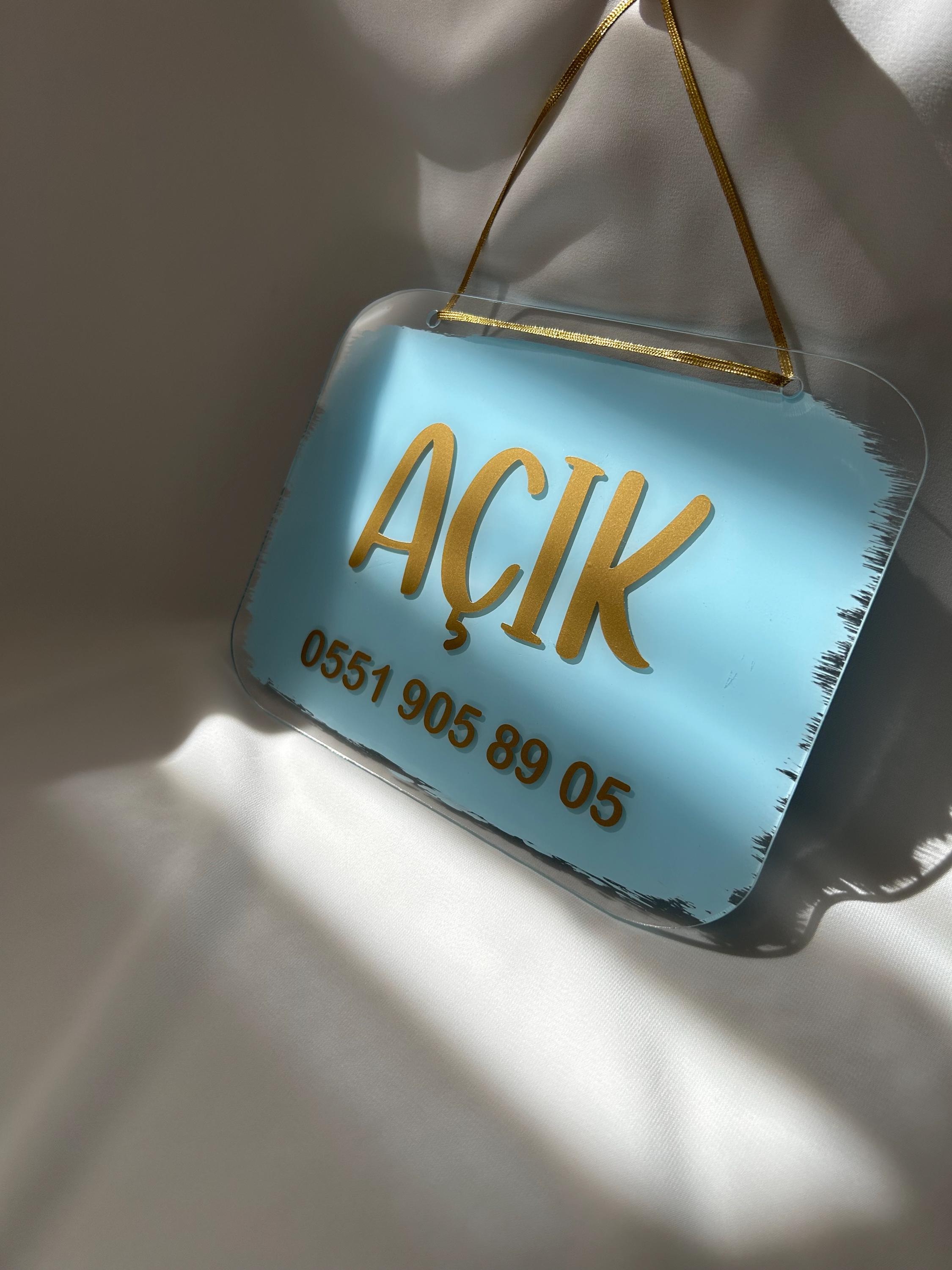 Personalized Open-closed Sign for Your Storefront - Customizable Hand ...