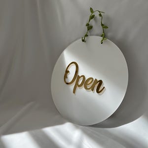 Open-closed Sign for Your Storefront- Customizable Hand-painted ...