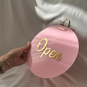 Open-closed Sign for Your Storefront- Customizable Hand-painted ...