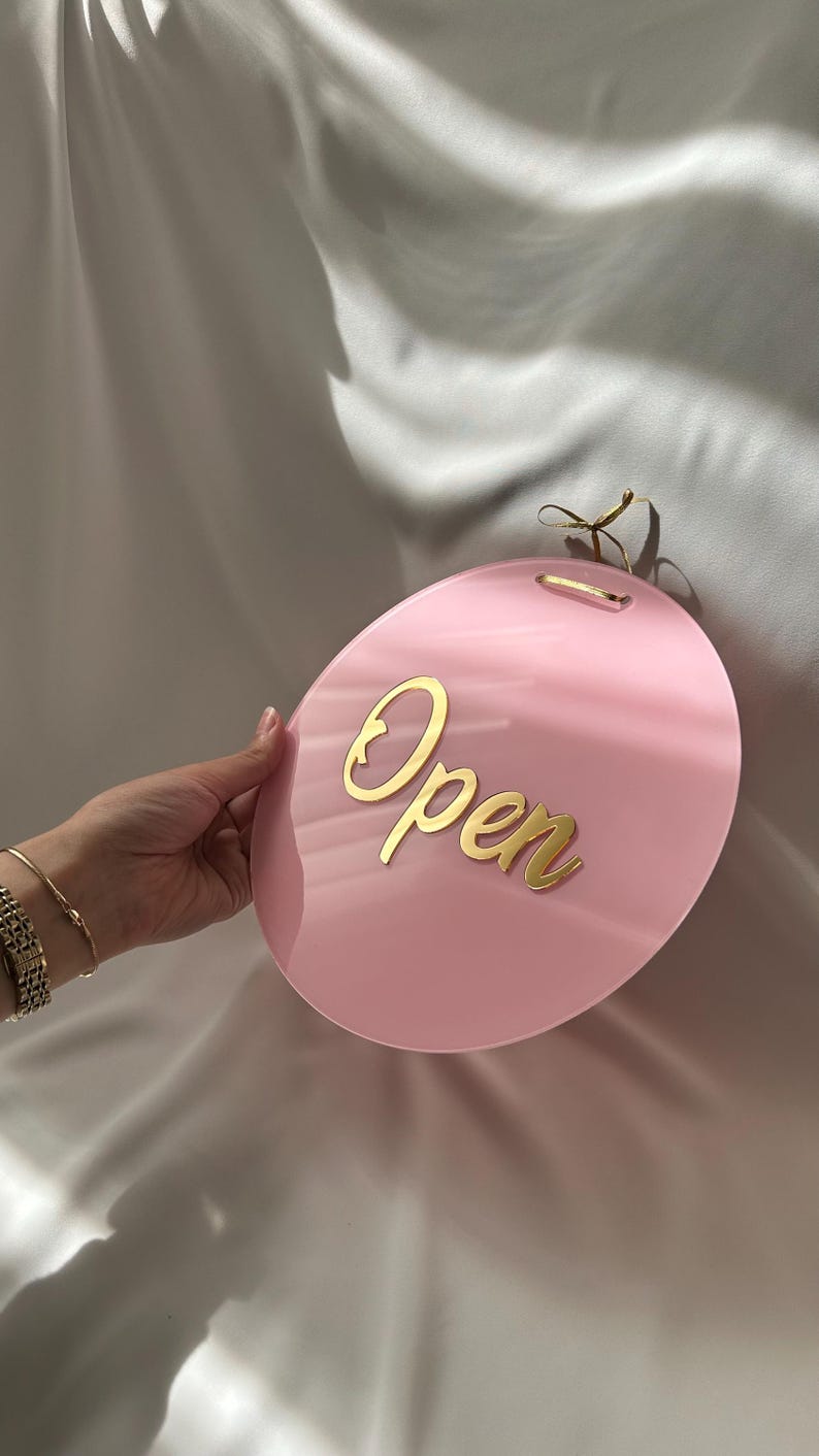 Open-closed Sign for Your Storefront- Customizable Hand-painted ...