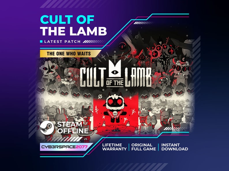 Cult of the Lamb Steam Offline Instant Download Shared Acc - Etsy