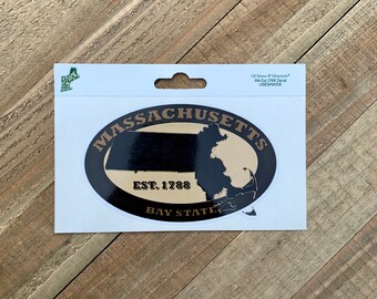 Massachusetts State Police Patch Sticker - Etsy