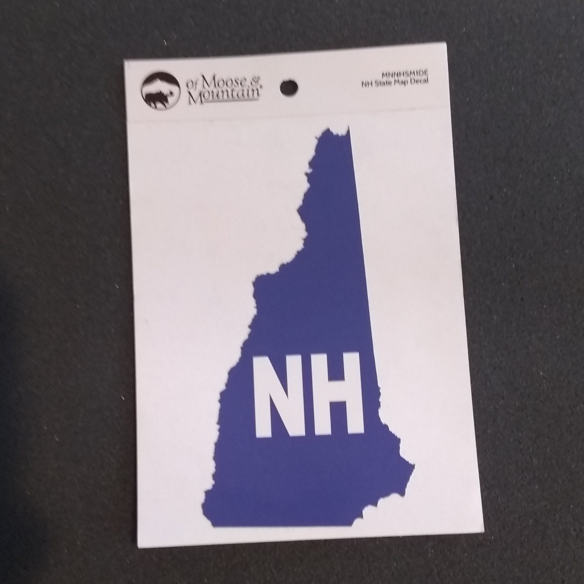NH State Map Sticker/decal - Etsy