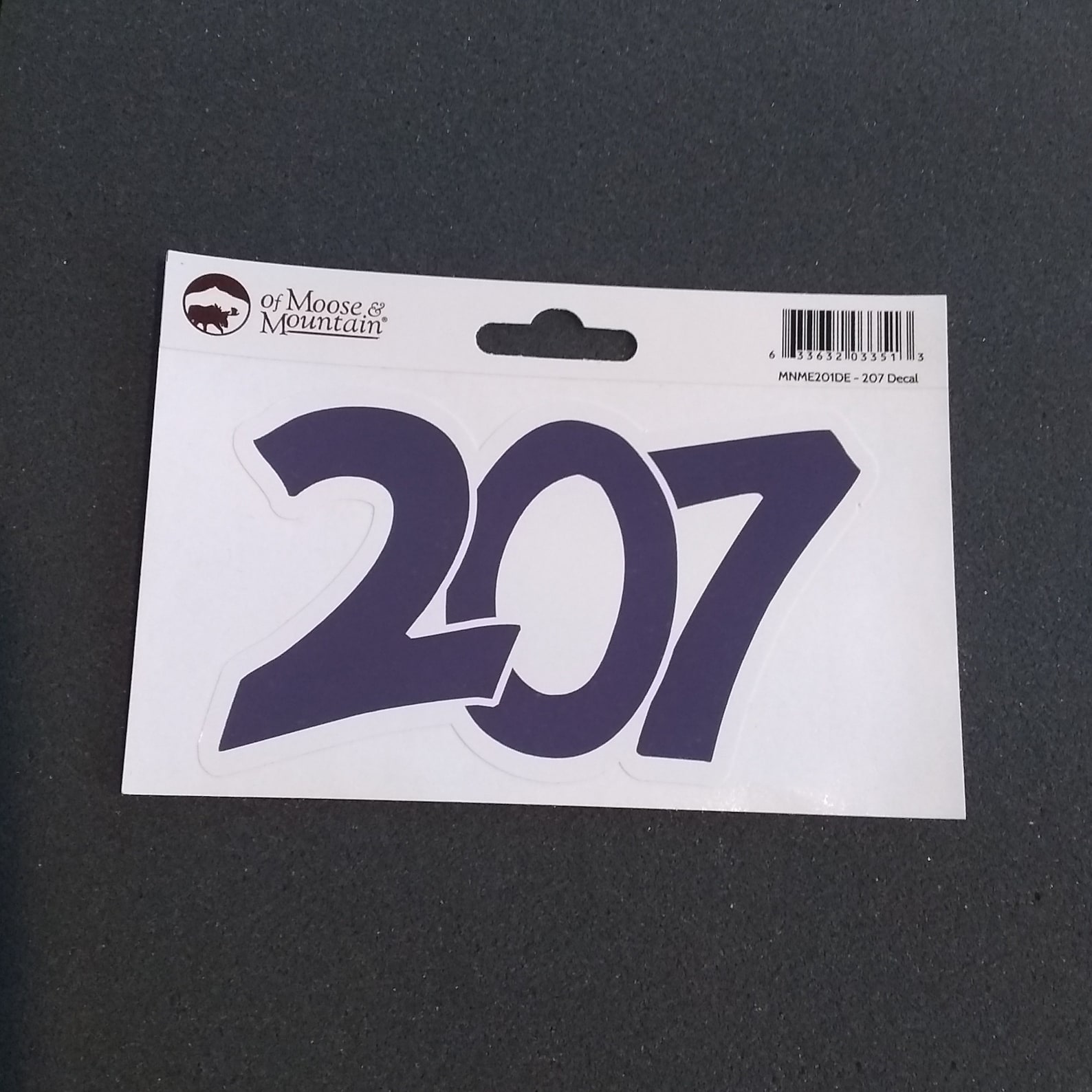 207 Maine Area Code Sticker/decal - Etsy