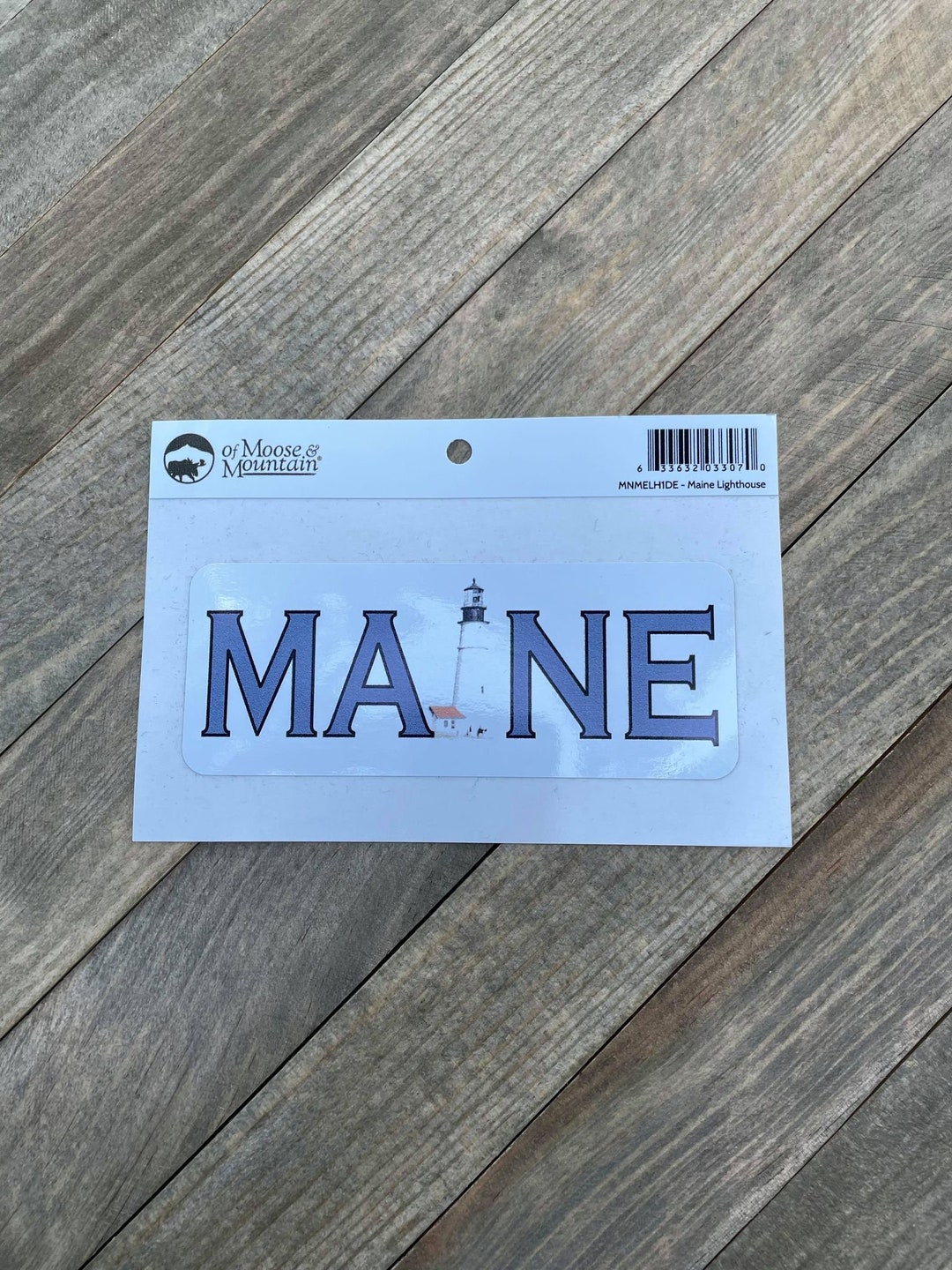 Maine Lighthouse Sticker/decal - Etsy