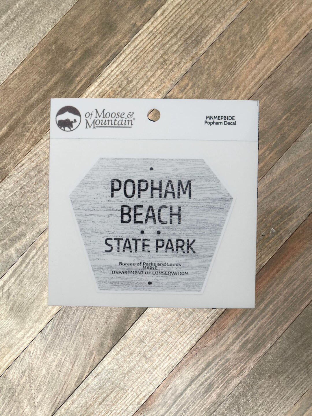 Popham Beach State Park Maine Sticker/decal - Etsy