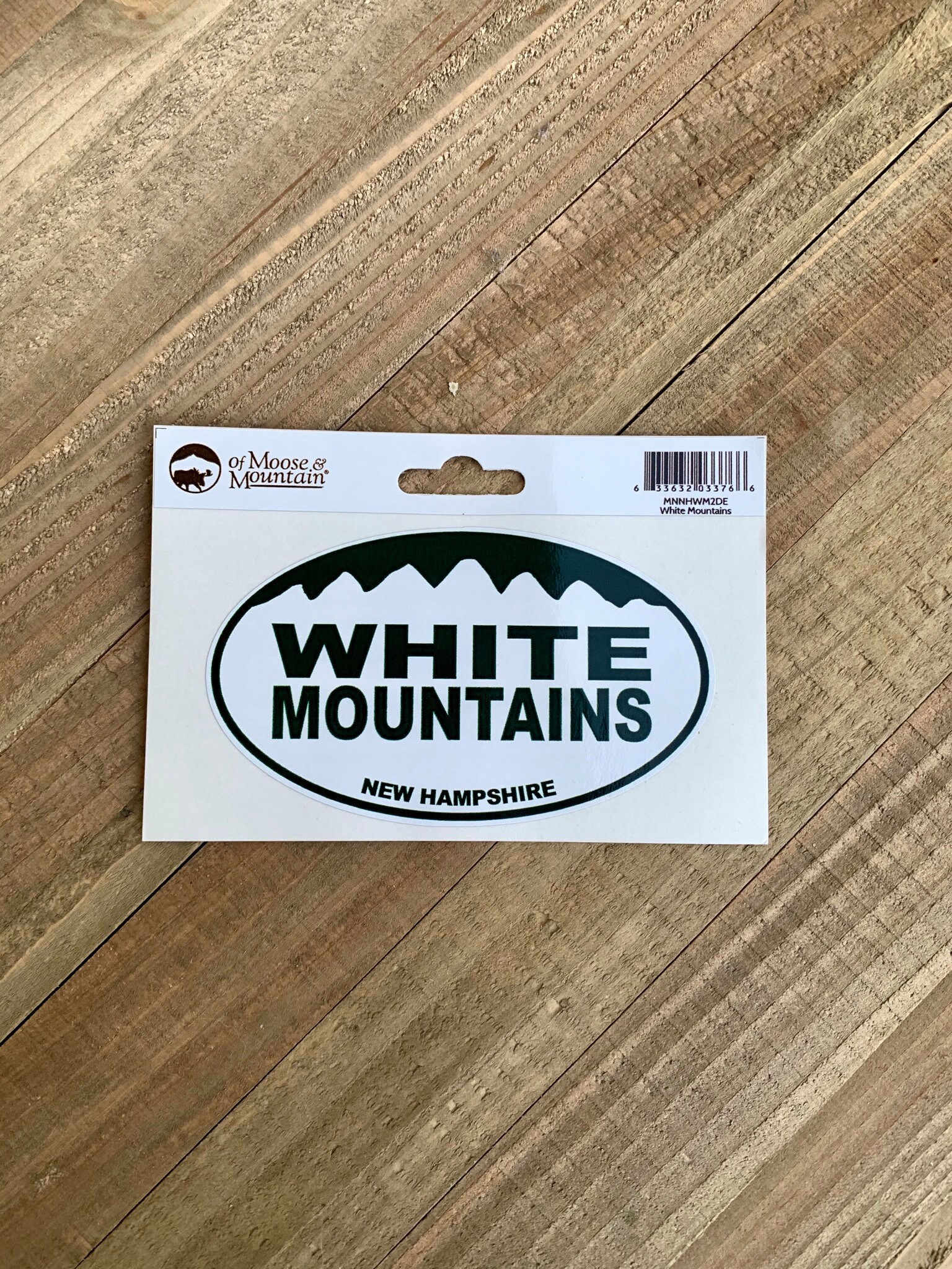 White Mountains New Hampshire NH Mountain Sticker/decal - Etsy