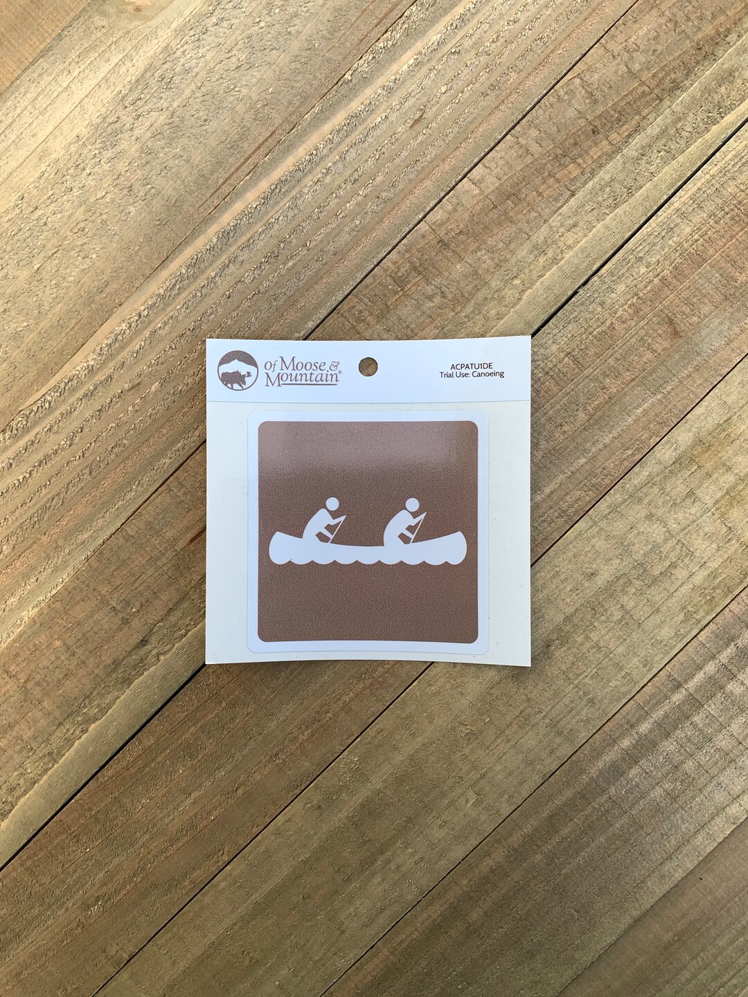 Canoe Trail Use Canoeing Sign Adventure Sticker/decal - Etsy