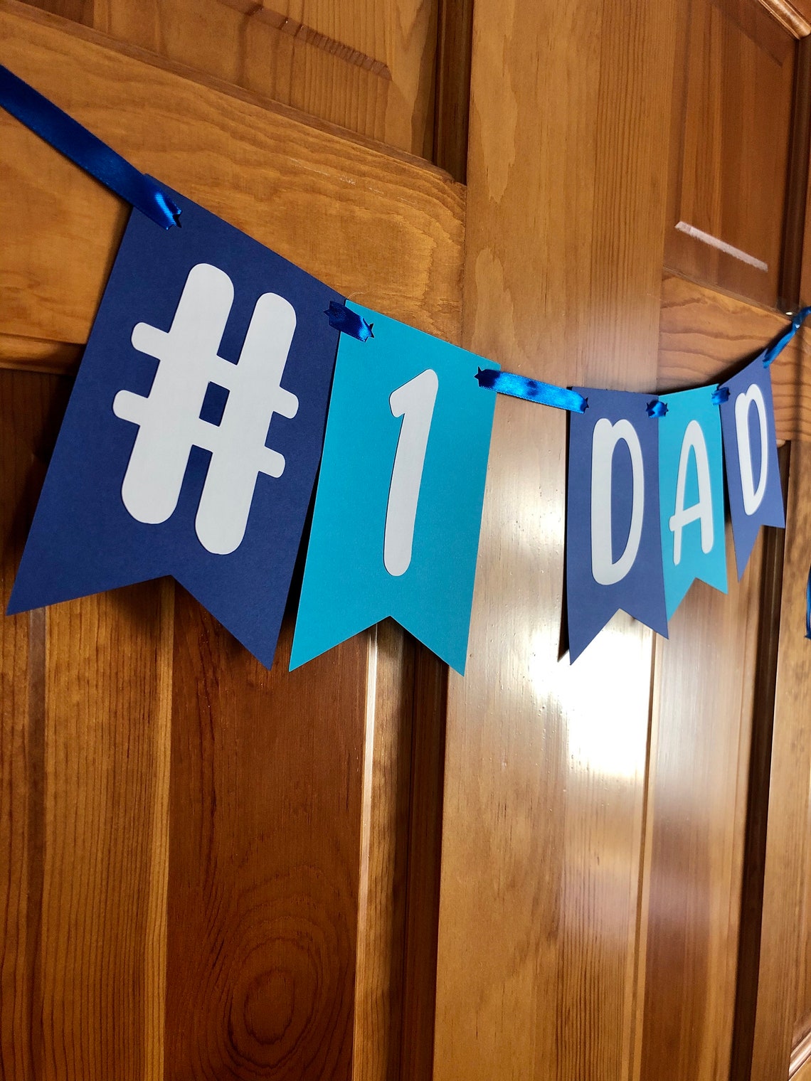 Father's Day Banner 1 Dad Birthday Banner for Dad | Etsy