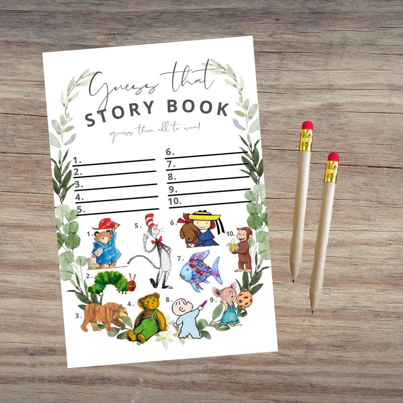 Storybook Characters - Etsy