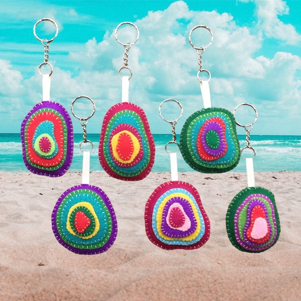 Felt Keyrings - Etsy UK