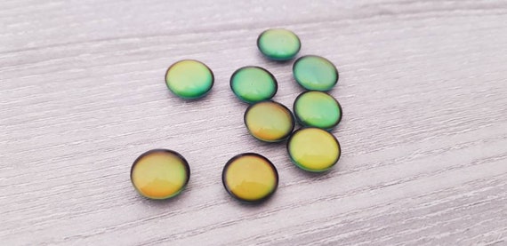 Mood Stones / Mood Ring / Colour Change / Mood Cabochons / | Etsy