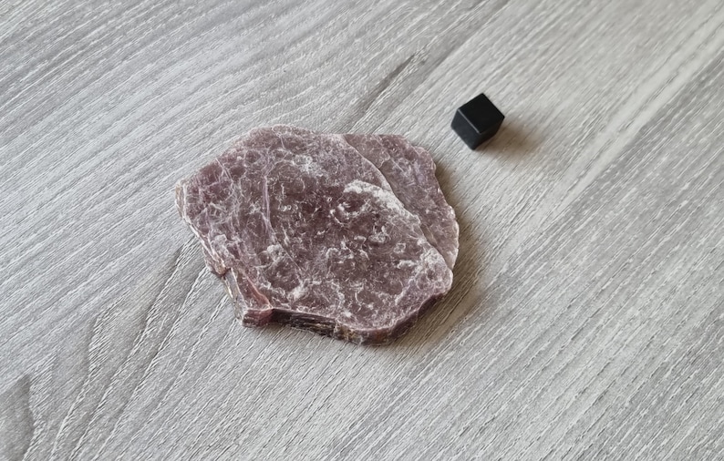 Natural Purple Lepidolite Mica Specimen, Raw Lithium Mica Stone - Etsy