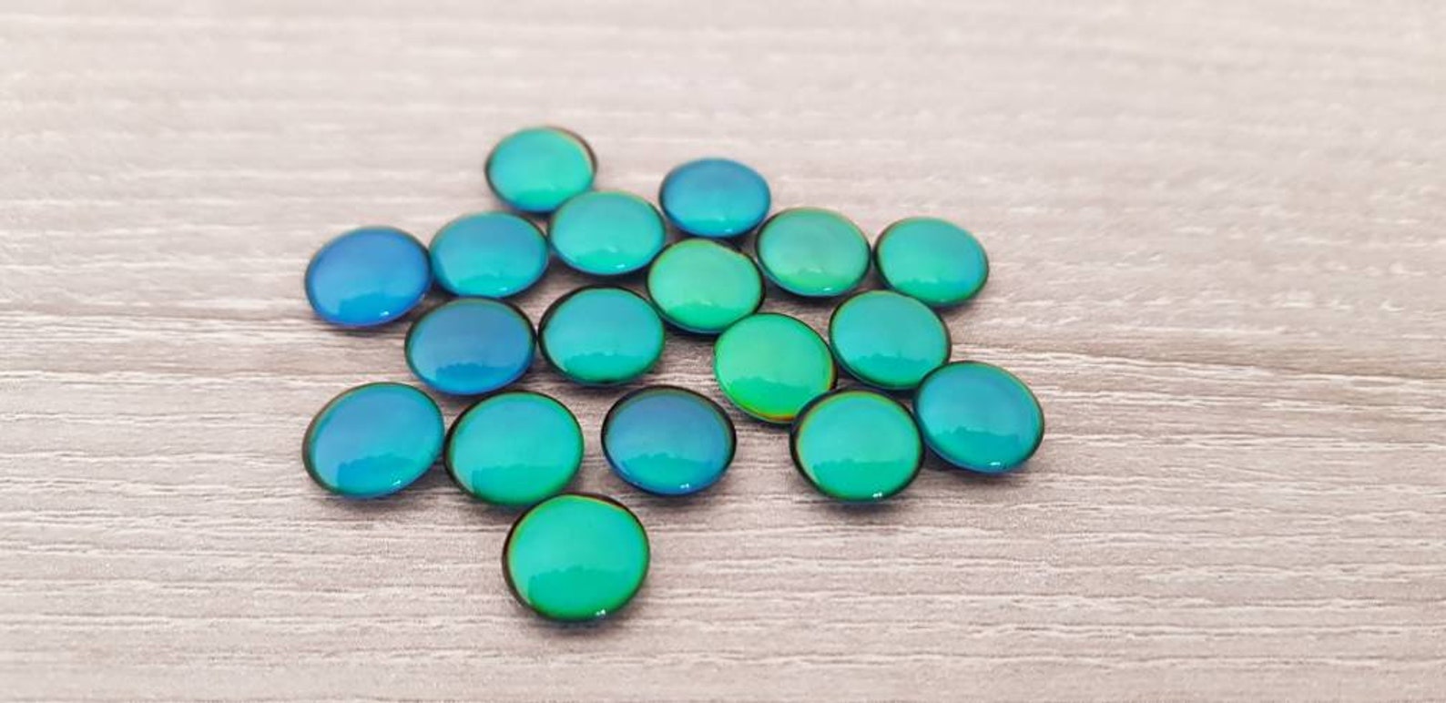 Mood Stones / Mood Ring / Colour Change / Mood Cabochons / Changing ...
