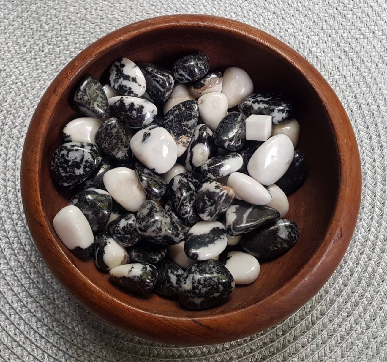 Zebra Jasper Gemstone Tumbled Stone / Natural Zebra Jasper Jasper ...