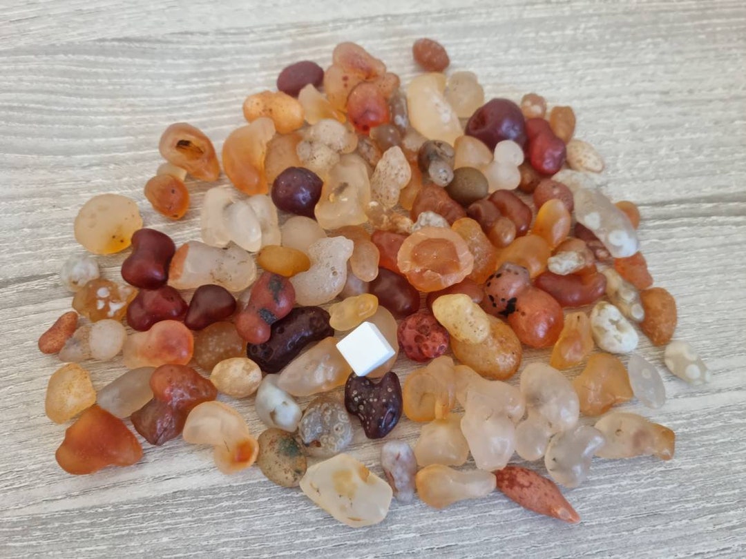 Gobi Desert Agate / Natural Gobi Alashan Candy Agate / 5 X Natural Gobi ...
