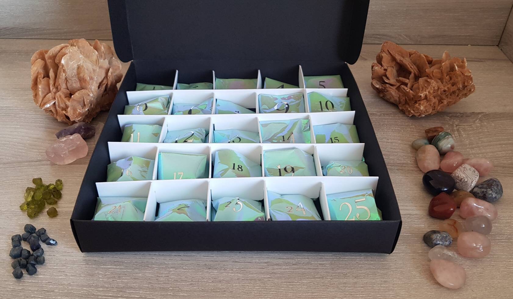 Personalised Crystal Advent Calendar / Personalised Christmas Calendar ...