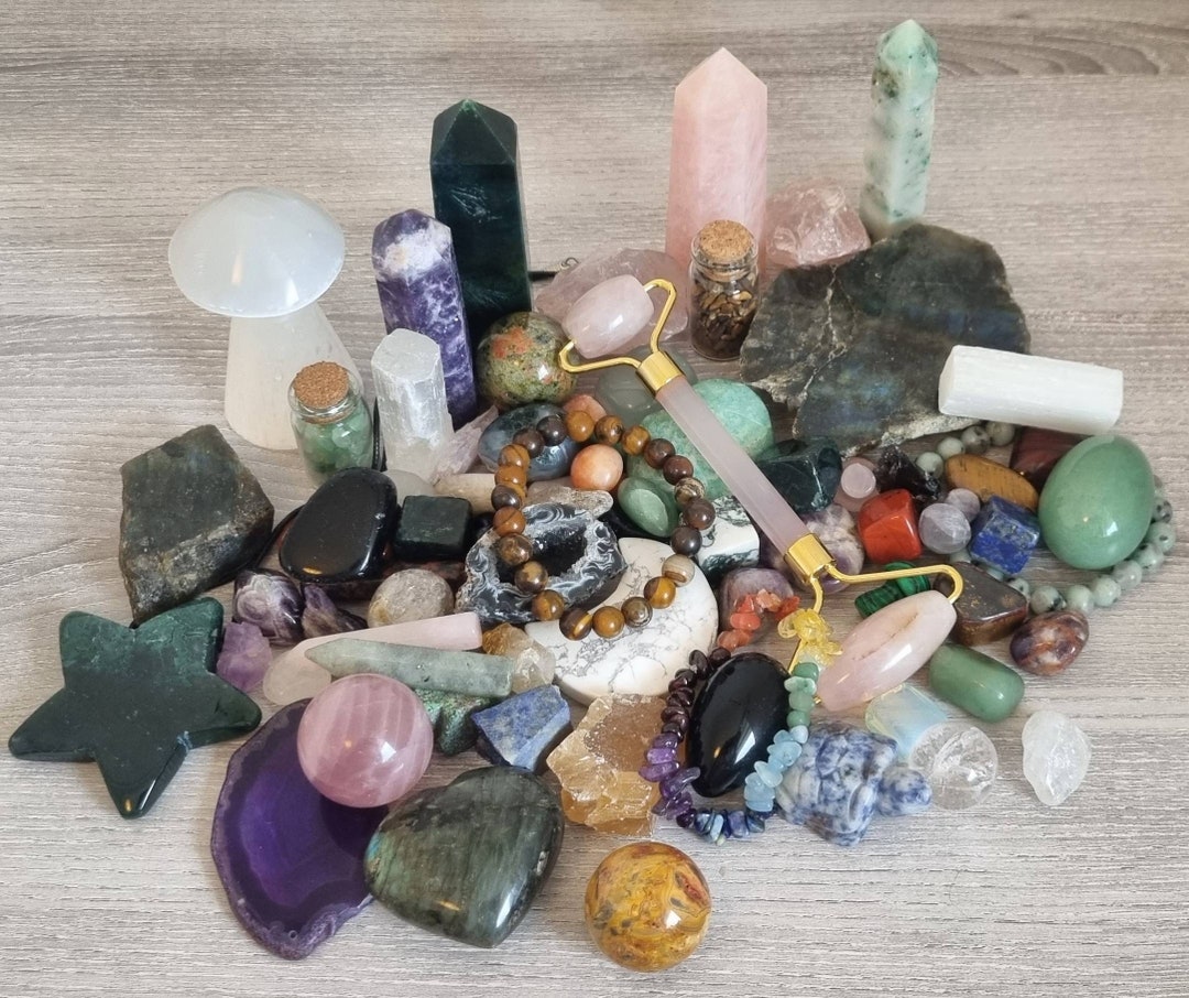 Crystal Mystery Box / Ulimate Mystery Suprise Crystal Box / Birthday ...