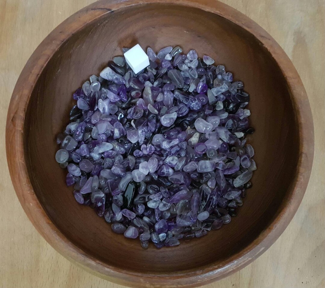Amethyst Gemstone Undrilled Chips / Natural Amethyst Crystal Undrilled ...