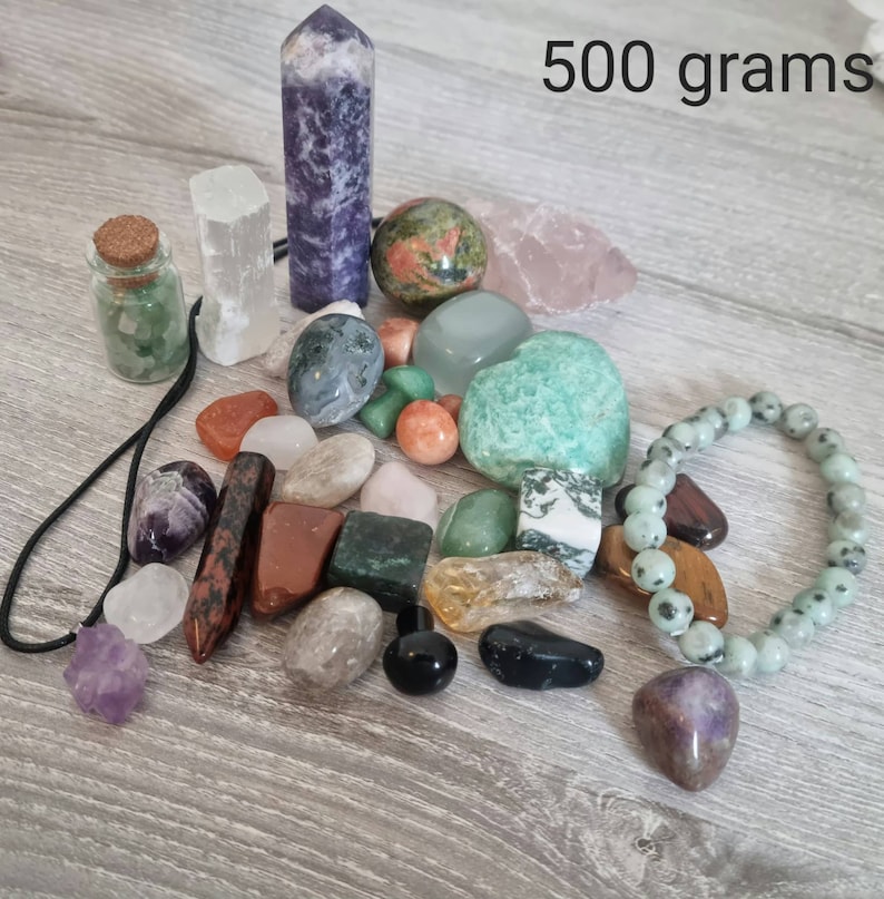 Crystal Mystery Box / Ulimate Mystery Suprise Crystal Box / - Etsy