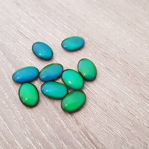 Mood Stones / Mood Ring / Colour Change / Mood Cabochons / Changing ...