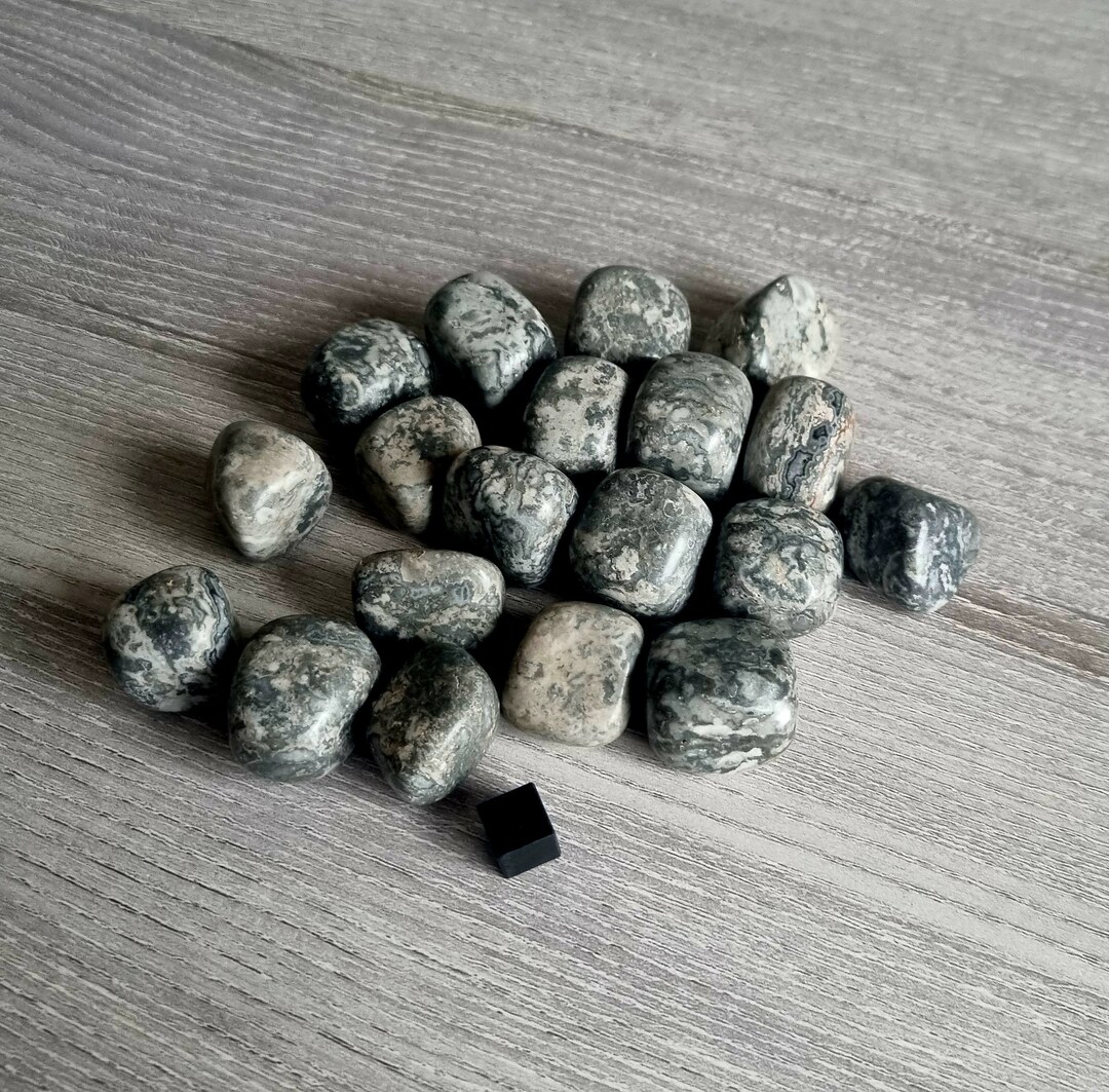 Picasso Jasper Gemstone Tumbled Stone / Natural Picasso Jasper Crystal ...