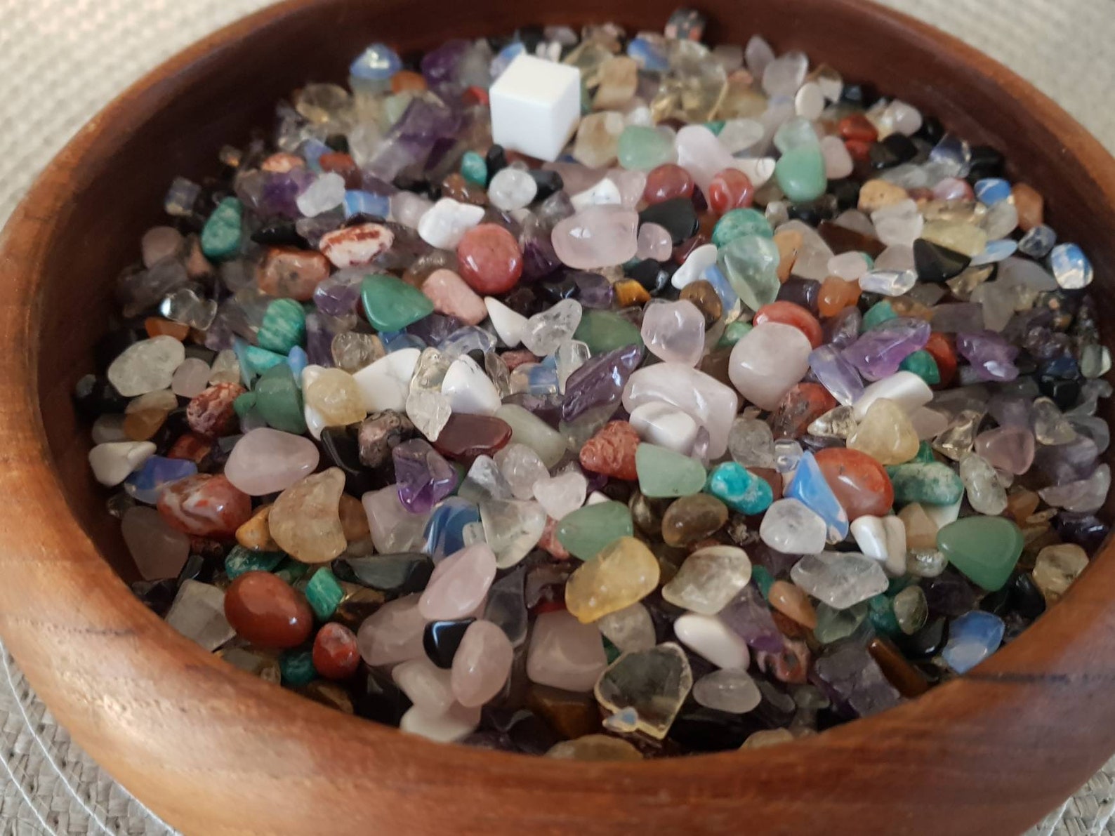 Mixed Gemstone Undrilled Chips / Mixed Crystal Undrilled Chips - Etsy UK