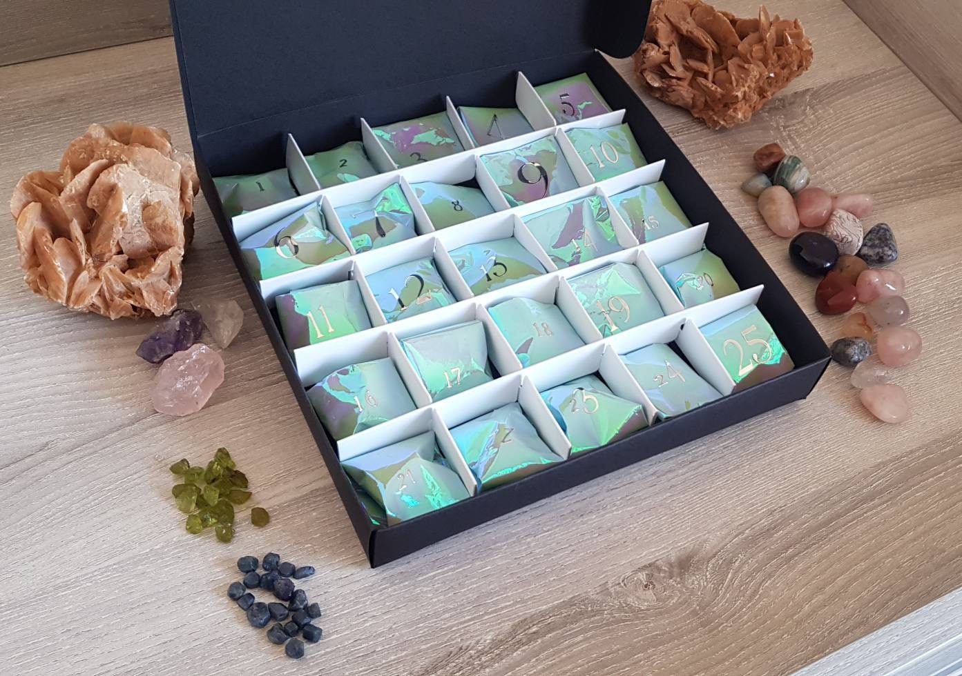 Personalised Crystal Advent Calendar / Personalised Christmas Calendar ...