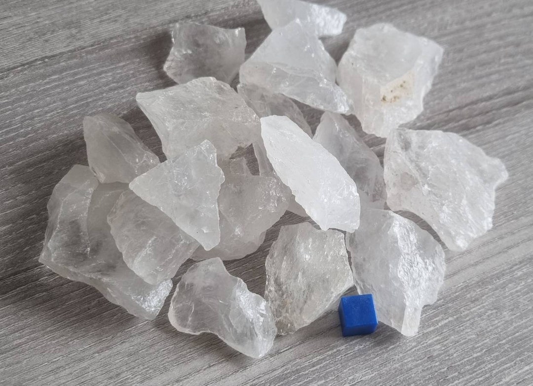 Clear Ice Quartz / Natural Clear Ice Quartz / Raw Ice Clear Quartz ...