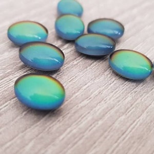 Mood Stones / Mood Ring / Colour Change / Mood Cabochons / Changing ...