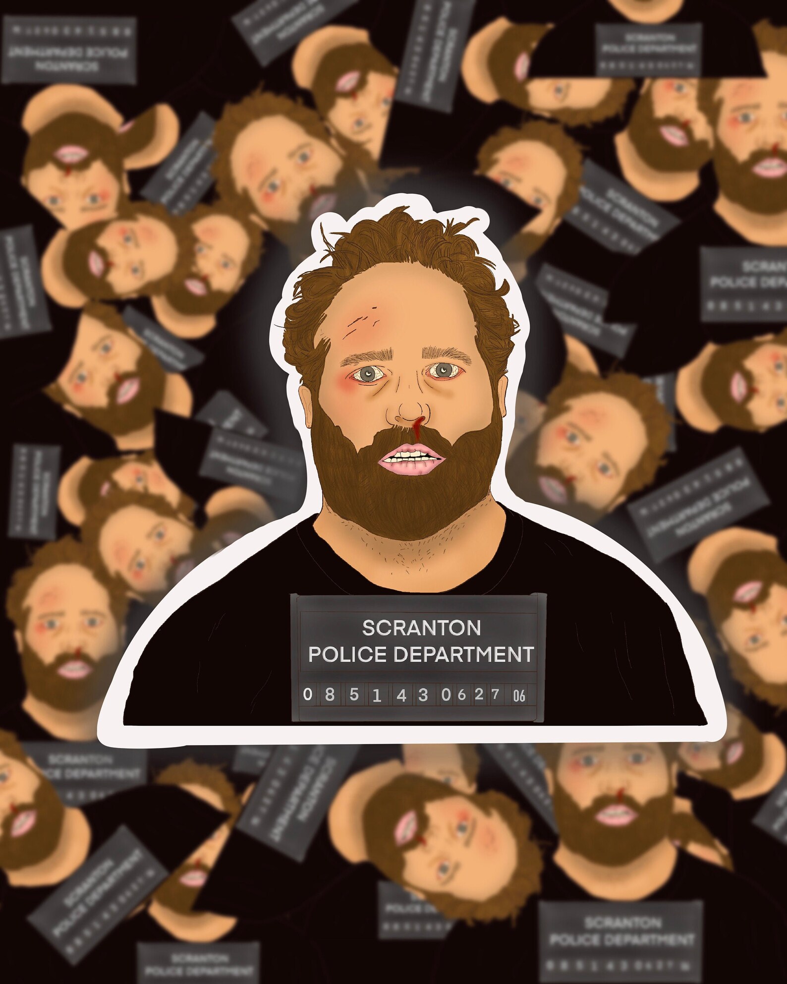 Sticker nice shot - kissholoser