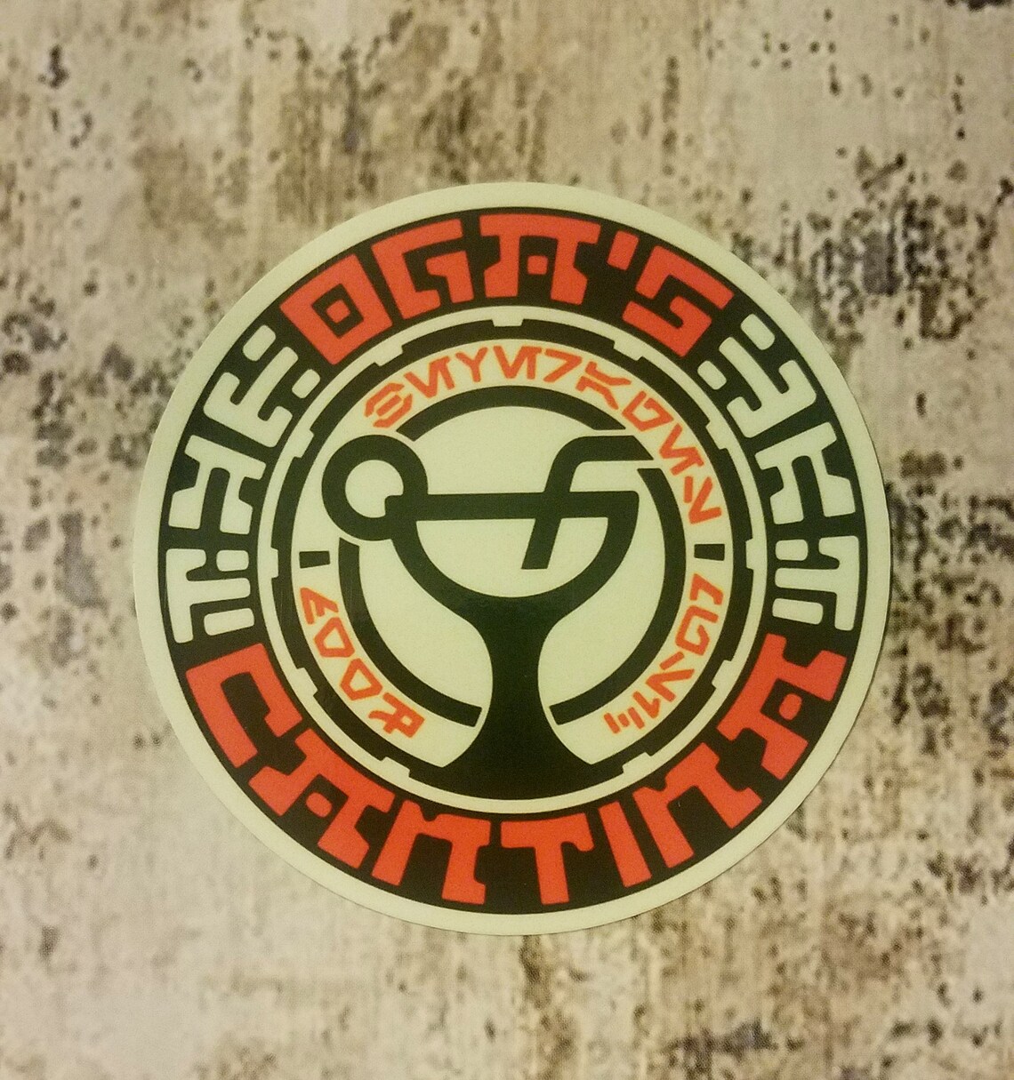 Ogas Cantina Waterproof Permanent Vinyl Sticker/decal | Etsy