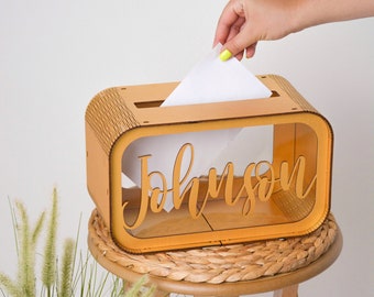 Wood Envelope Box | Etsy