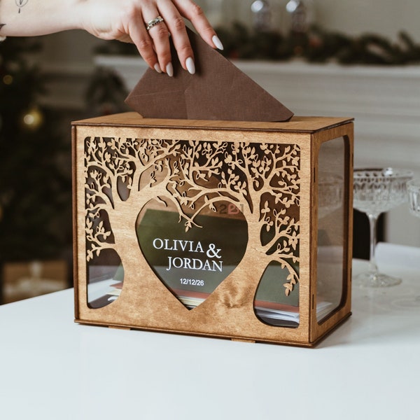 Rustic Wedding Box - Etsy