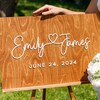 Wedding Welcome Sign Stand, Rustic Wood Display Easel, Portable Large ...