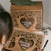Wedding Card Box, Family Tree Card Box With Slot for Wedding, Rustic ...