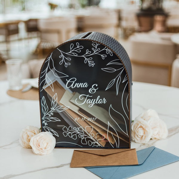 Reception Card Box - Etsy