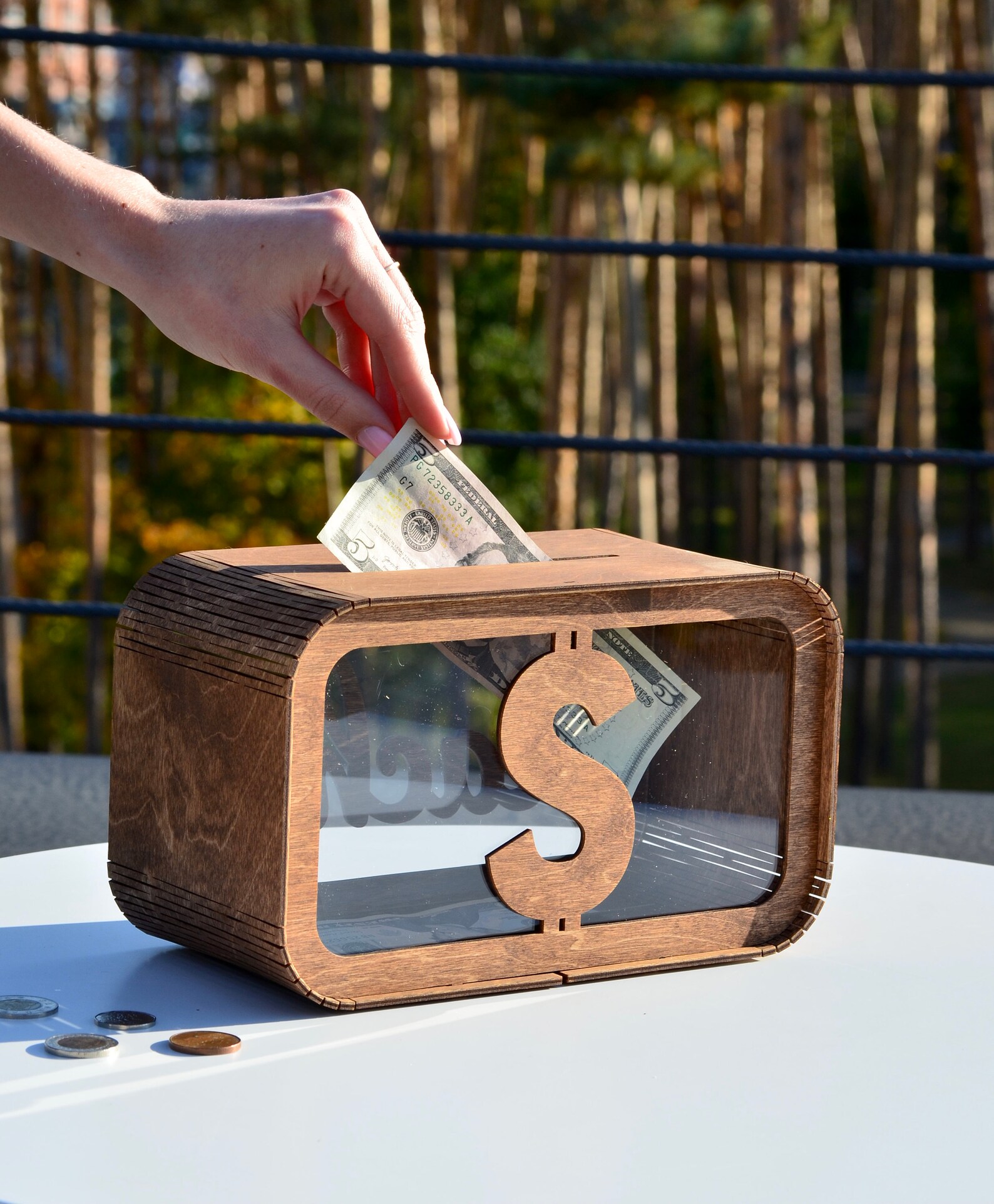 Personalised Gifts, Piggy Bank, Cash Box, Wooden Name Money Box, Gifts ...