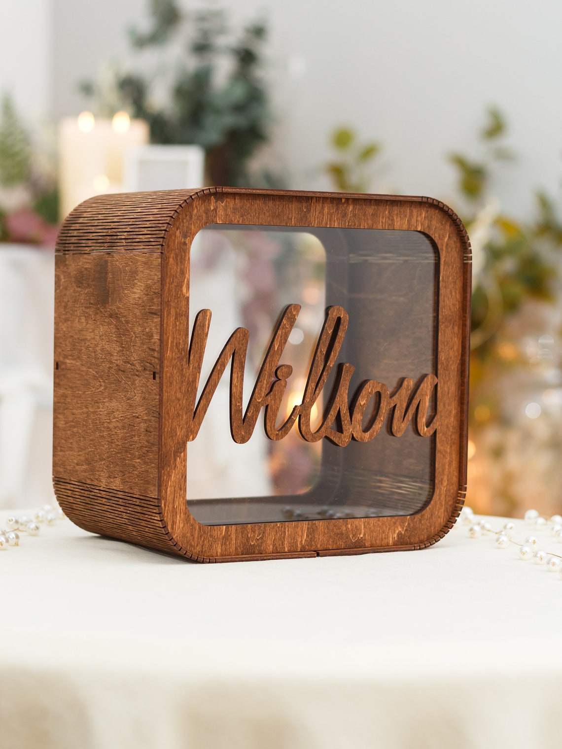 Card Box for Wedding Personalized Wedding Box Wedding | Etsy