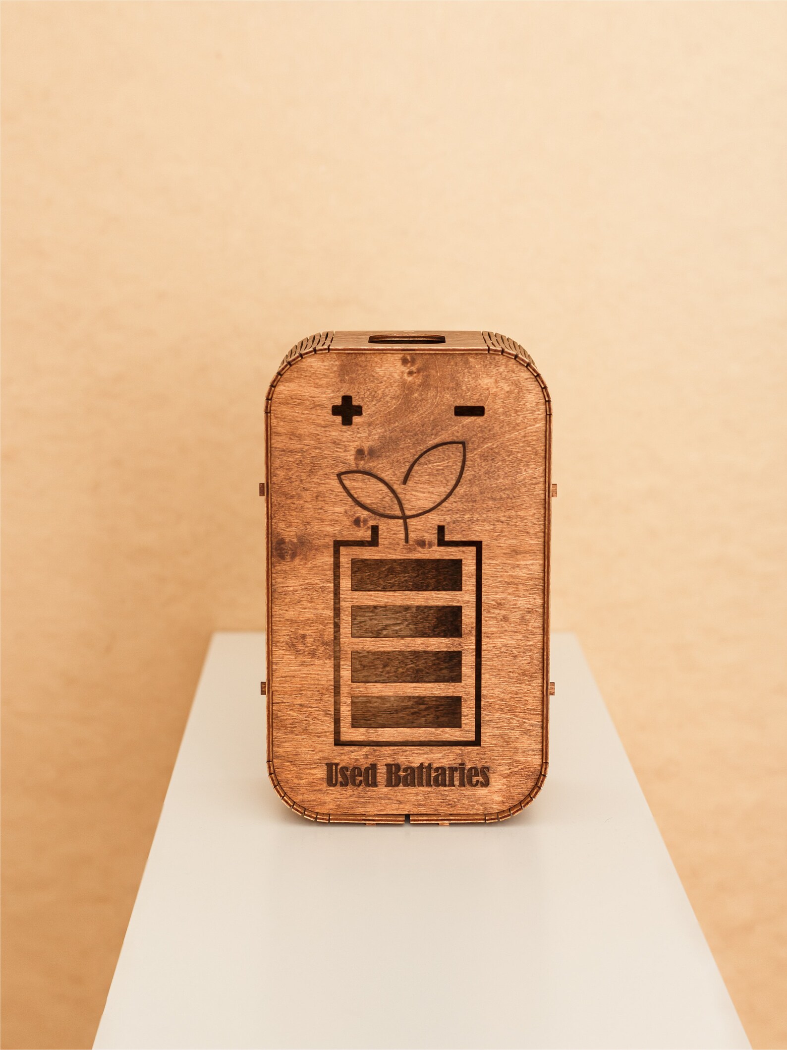 Battery Box, Recycling Batteries Container, Used Batteries Wooden Box ...