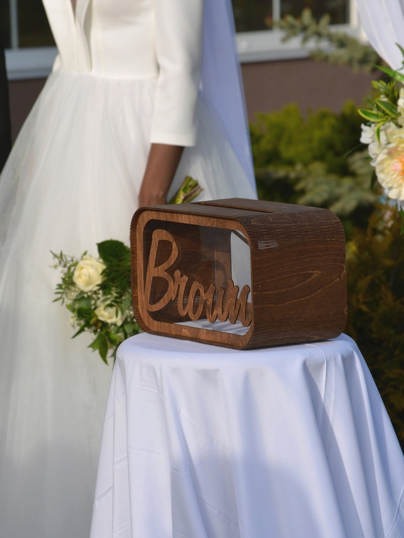 Personalized Wedding Box Card Box for Wedding Wood Card - Etsy