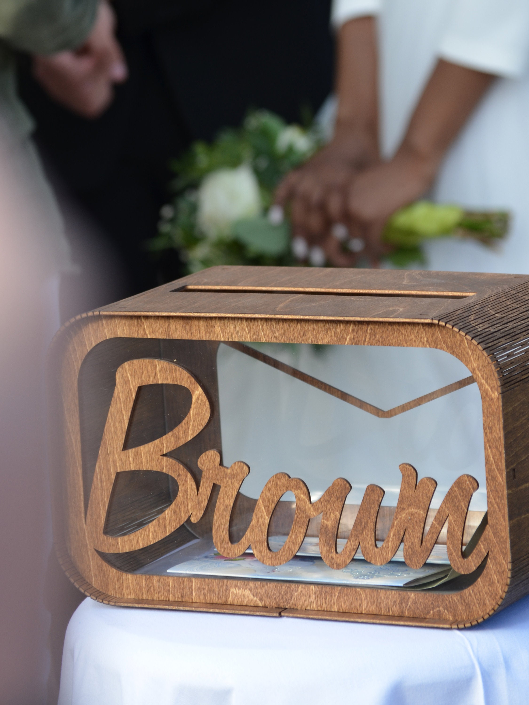 Personalized Wedding Box Card Box for Wedding Wood Card - Etsy