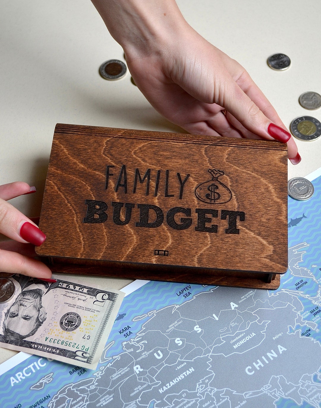 Piggy Bank, Wedding Gift, Family Gift, Money Box, Family Budget ...