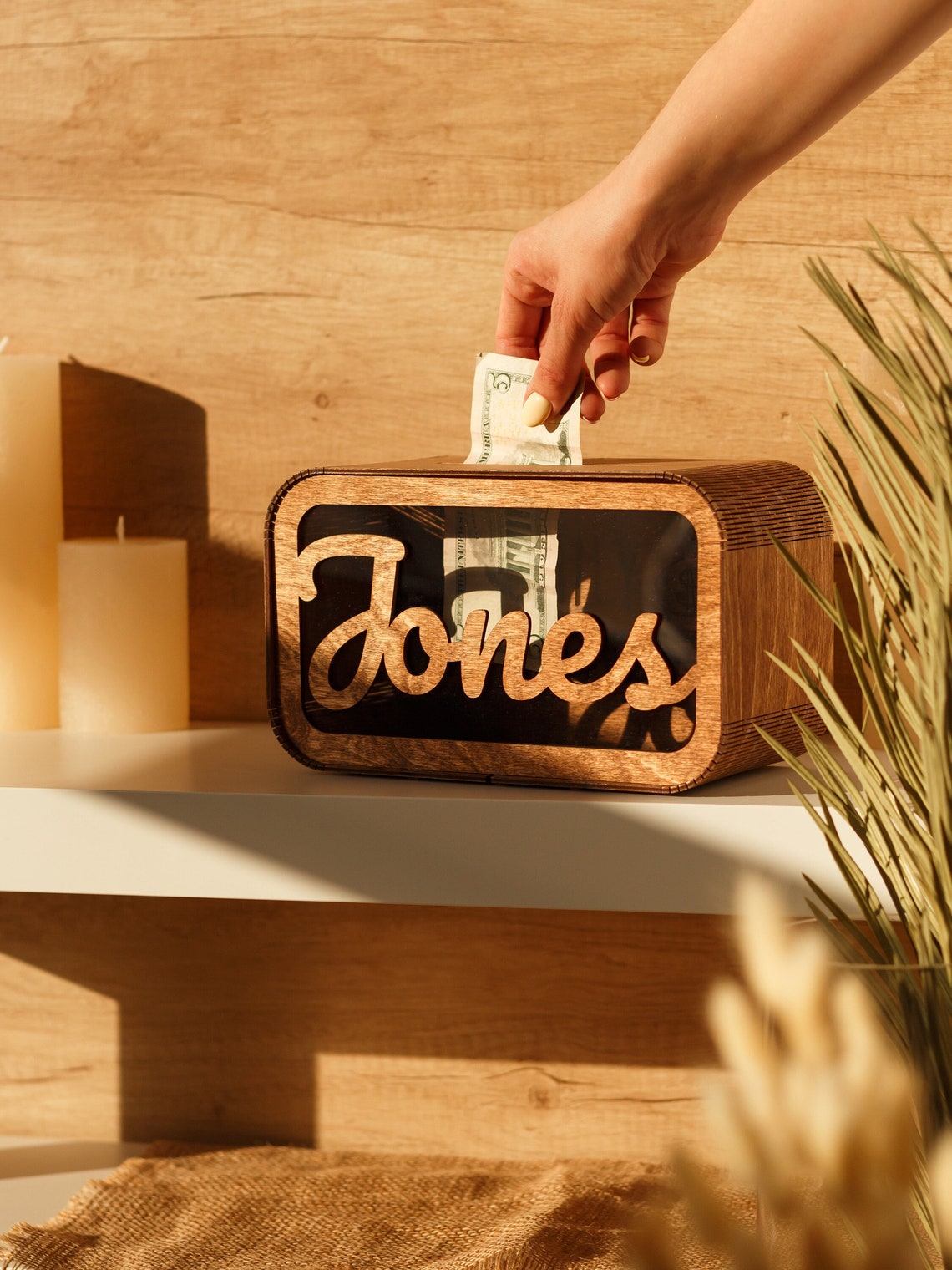 Personalized Wedding Gift, Piggy Bank, Family Gift, Cash Box, Gift for ...