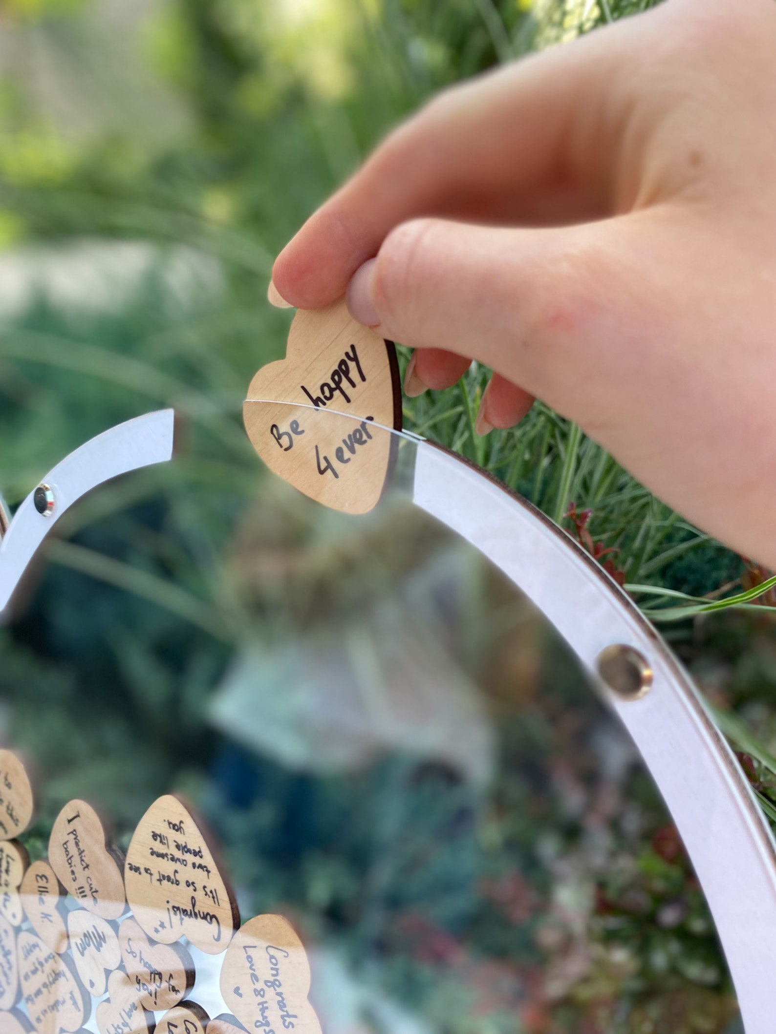 Alternative Guest Book Drop Box white Wedding Guest Book - Etsy