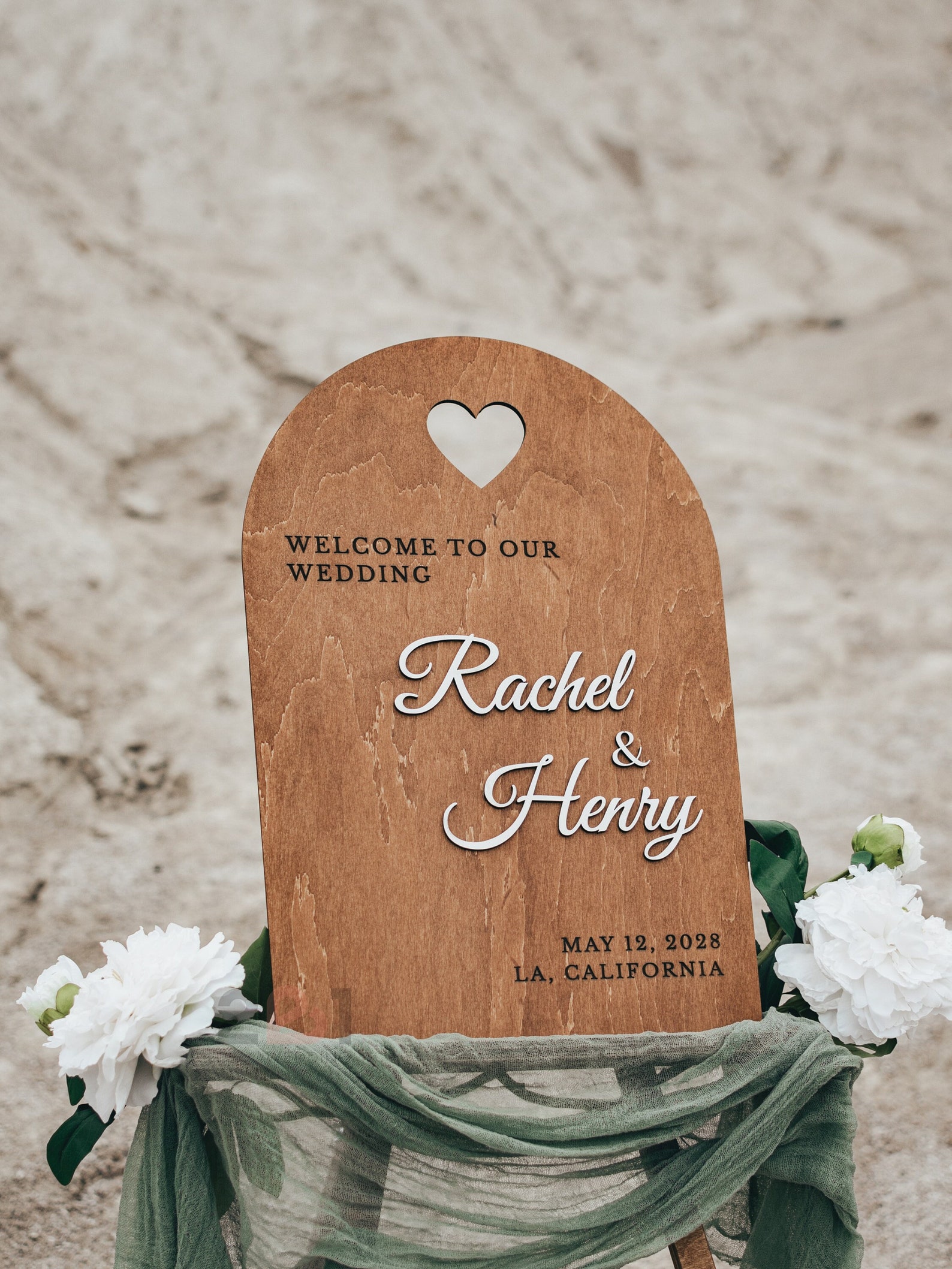 Arch Wedding Welcome Sign, Personalized Welcome Sign for Wedding ...