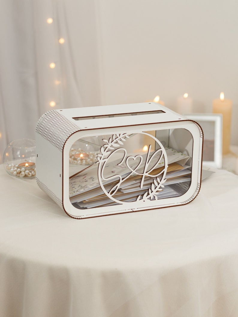 Custom Wedding Card Box Wedding Decor Rustic Card Box for - Etsy