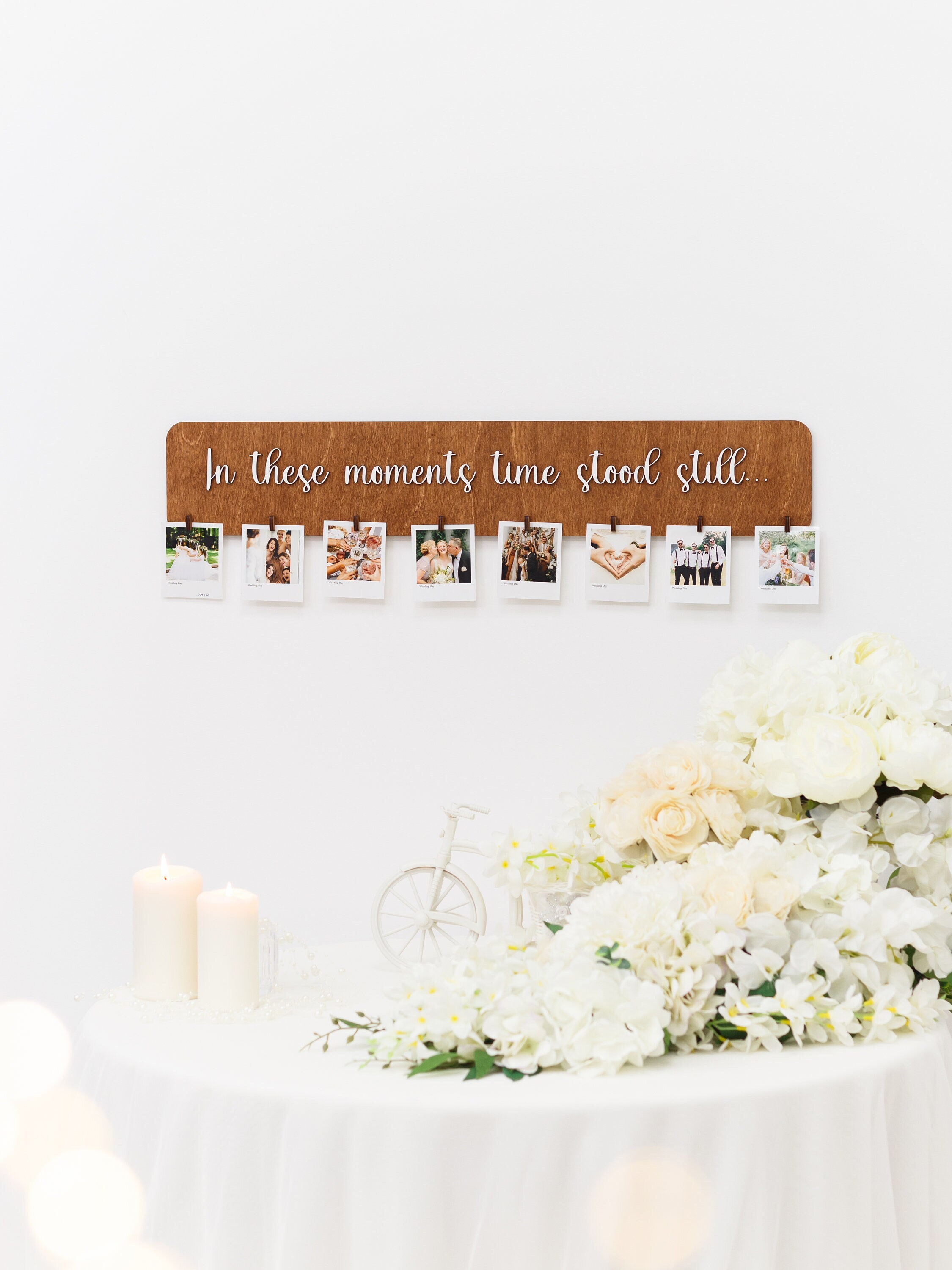 Our Family Moments Sign Wood, in These Moments Picture Frame Valentines ...